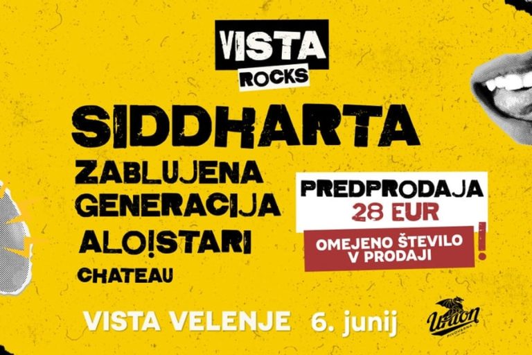 Vista Rocks 2026: veliki rock spektakel ob Velenjskem jezeru